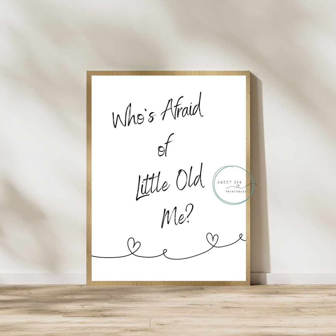 Taylor Swift Lyrics, Who's Afraid of Little Old Me, the Tortured Poets ...