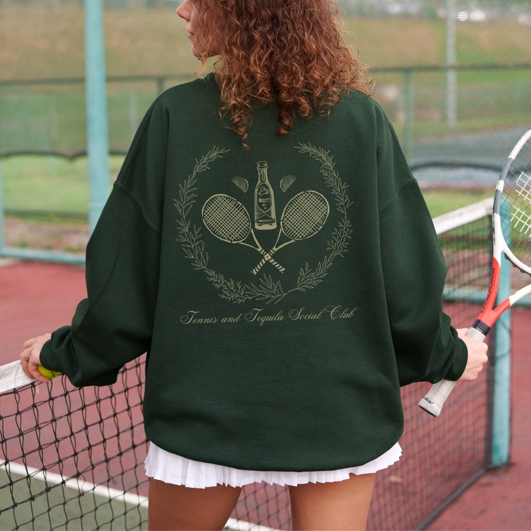 Tennis Gifts for Women, Tennis Sweatshirts Girls, Tennis Pullover for ...