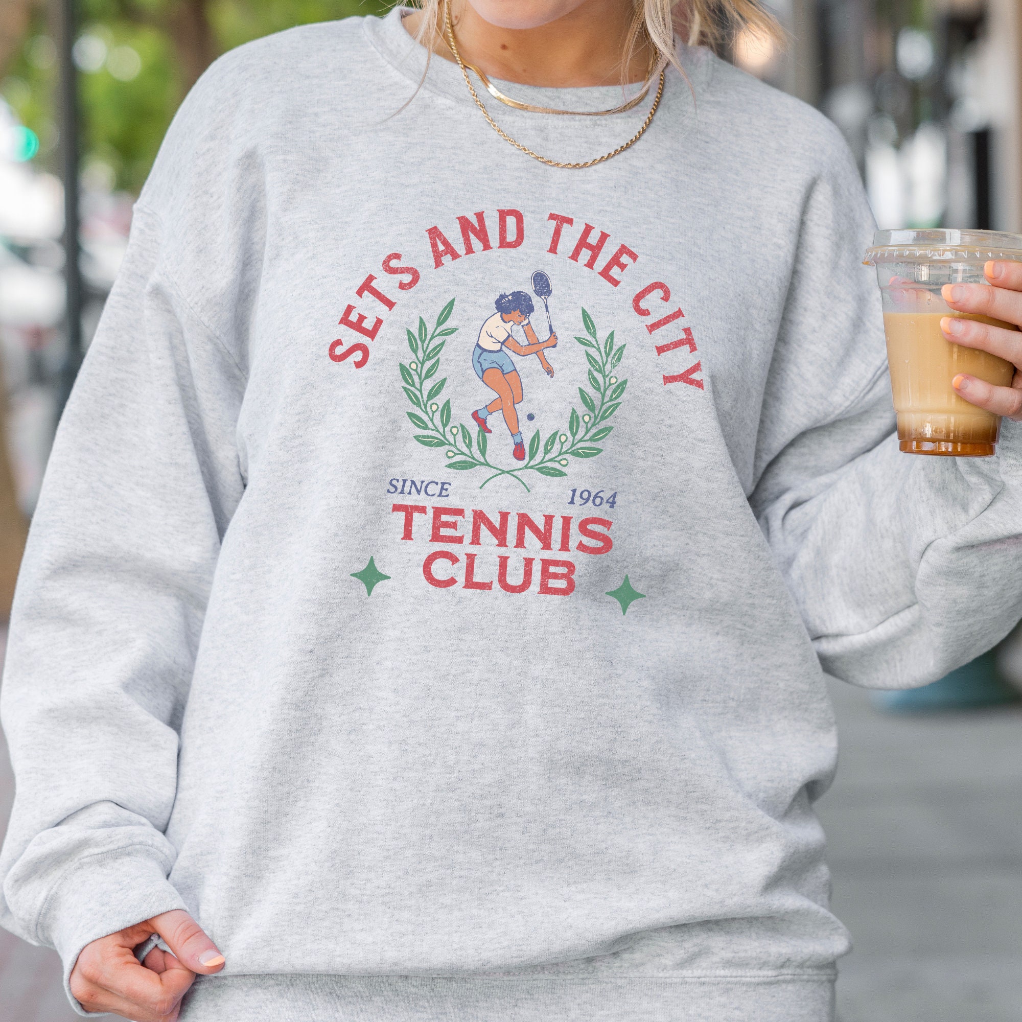 Tennis Sweatshirt, Tennis Gift for Women, Sets & the City, Tennis ...