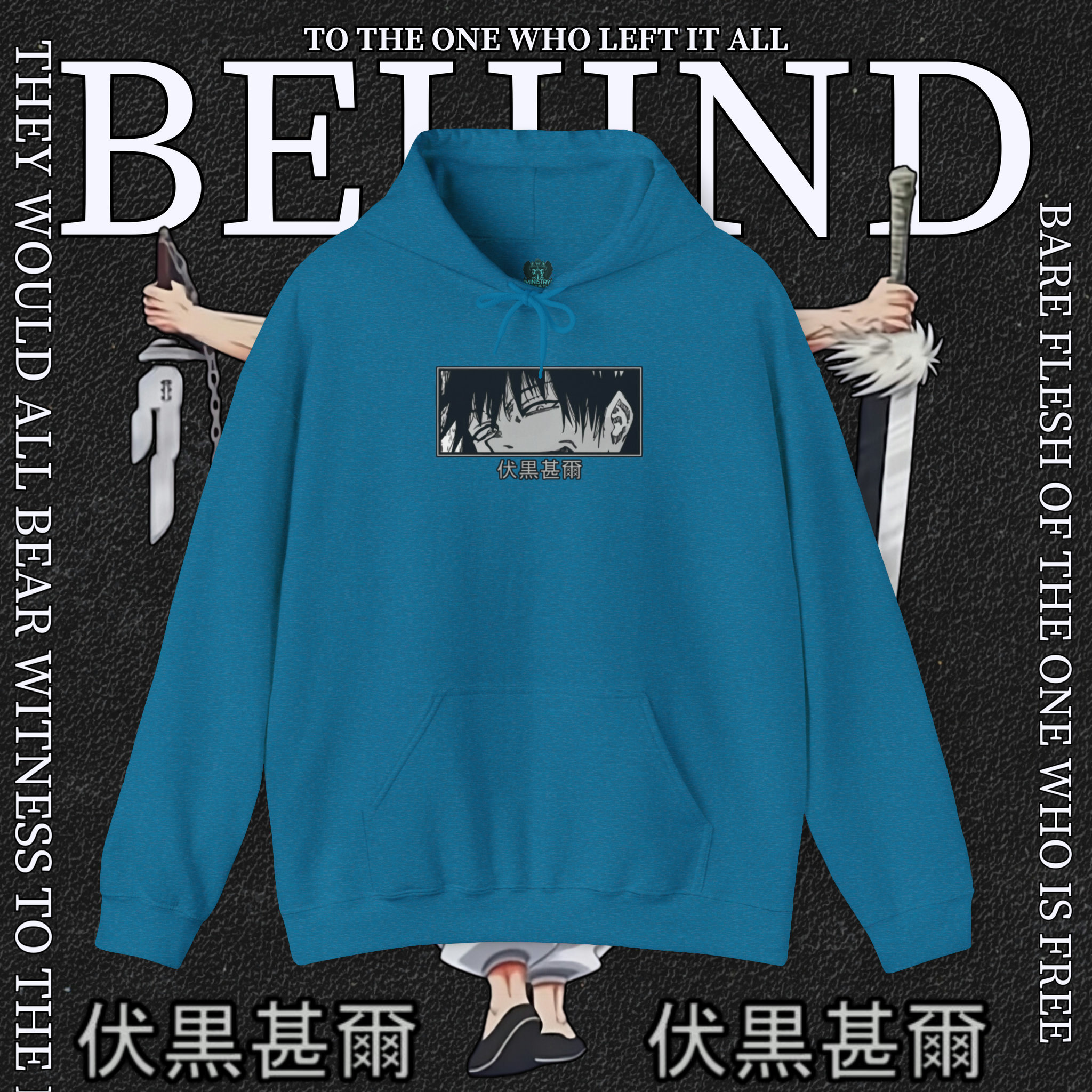 Jujutsu Kaisen x Toji Fushiguro, sudadera con capucha Jujutsu Kaisen ...