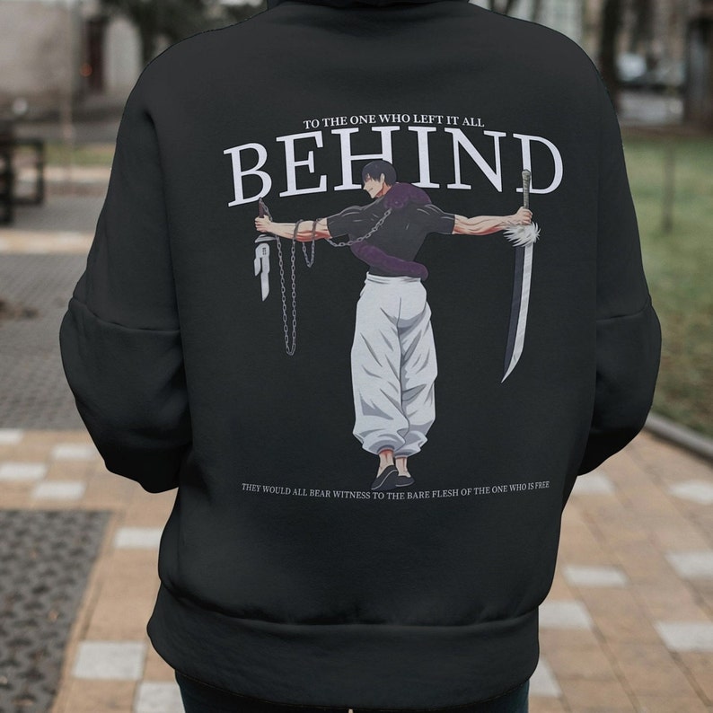 Jujutsu Kaisen X Toji Fushiguro, Jujutsu Kaisen Hoodie, JJK Hoodie ...
