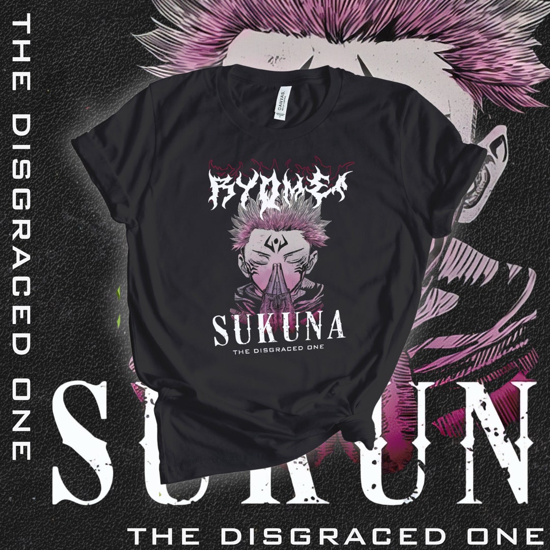 Sukuna Jujutsu Kaisen Shirt, Sukuna Shirt, Sukuna Tshirt, JJK Shirt ...