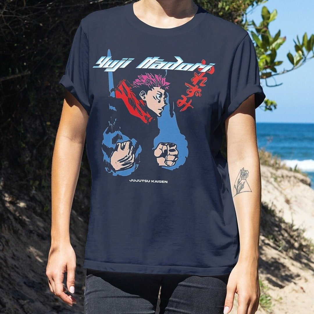 Itadori Shirt Itadori Yuji Shirt Jujutsu Kaisen Shirt - Etsy