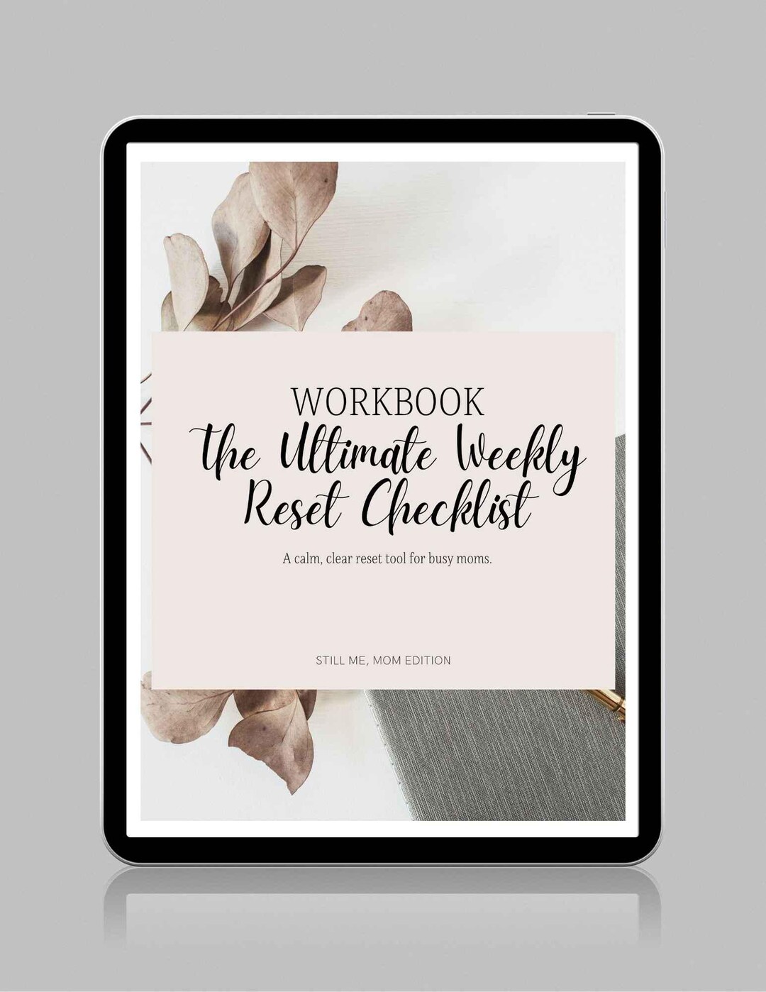 Weekly Reset Planner for Moms – Self-care Printable, Reflection Journal ...