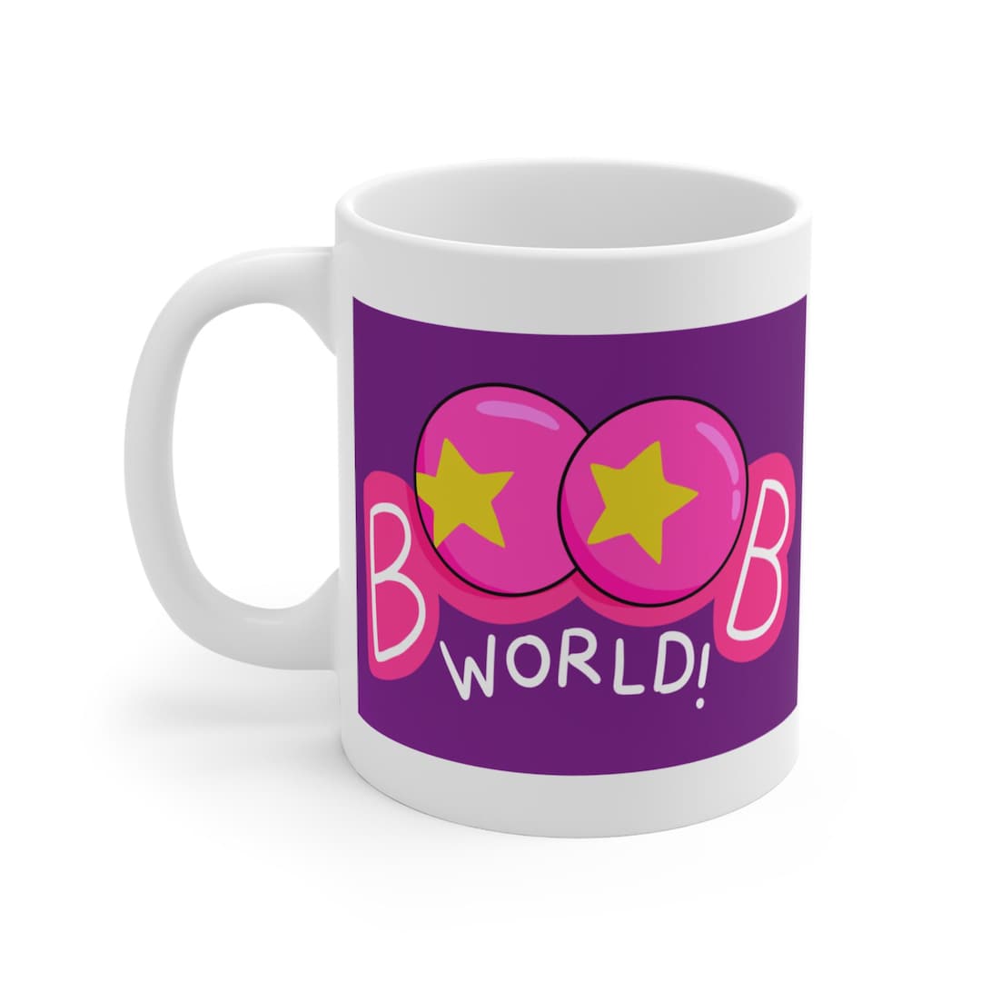 Boob World - Rick and Morty - 11oz White Ceramic Mug - Etsy