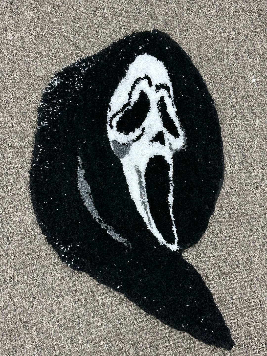 Scary Movie Scream Handmade Tufted Rug - Etsy