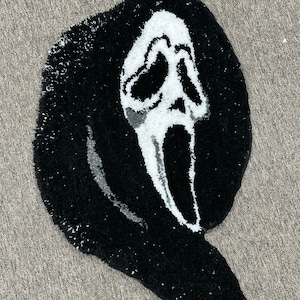 Scary Movie Scream Handmade Tufted Rug - Etsy