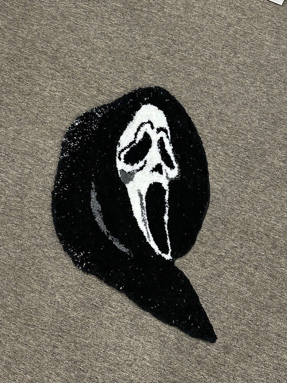 Scary Movie Scream Handmade Tufted Rug - Etsy