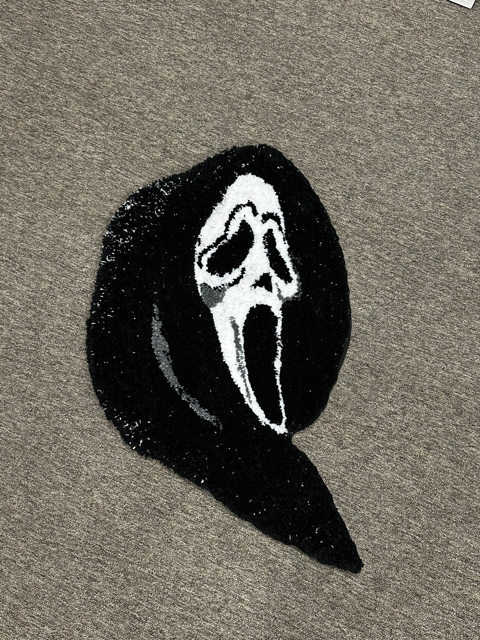 Scary Movie Scream Handmade Tufted Rug - Etsy