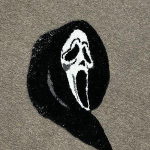 Scary Movie Scream Handmade Tufted Rug - Etsy