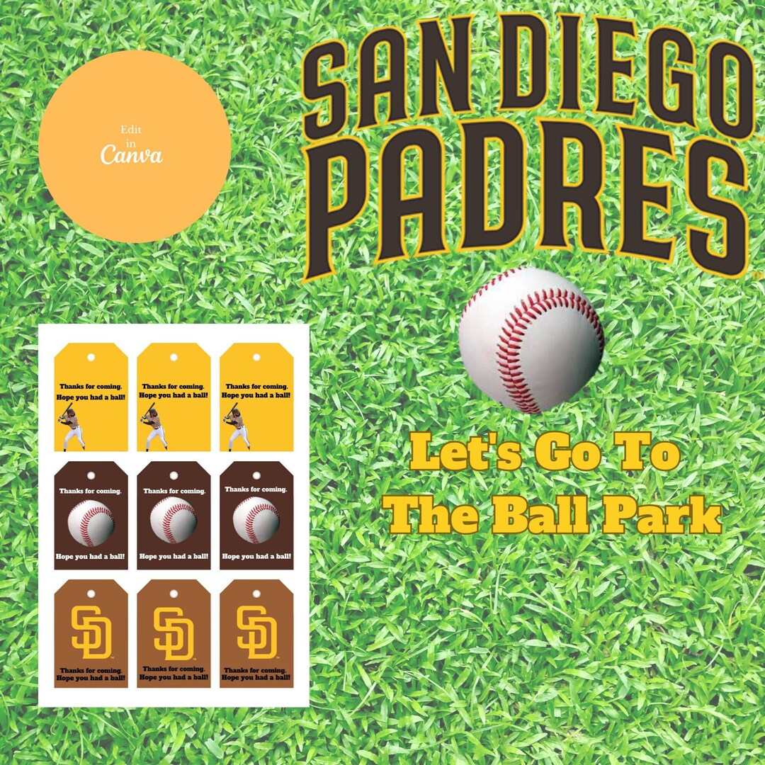 San Diego Padres Military Birthday Thank You Tag - Tatis Jr. - Etsy