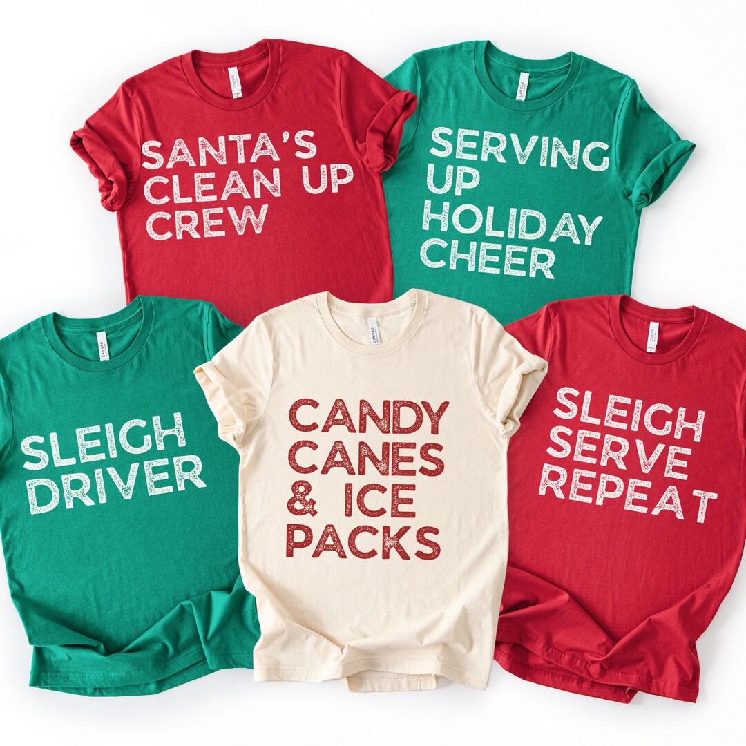 School Support Staff Christmas Shirts Holiday Gift for Janitorial Team ...