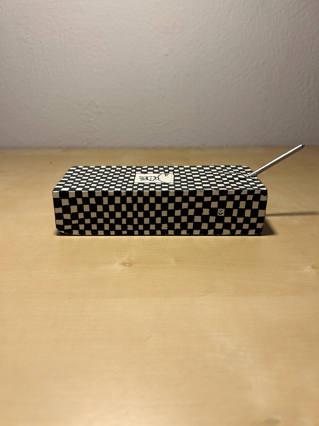 Black/ White Checkered Pattern Ledge/manual Pad/ Polejam - Etsy