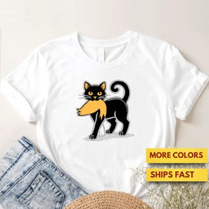 Cat With Trump Hairs Shirt, Kamala Harris Shirt, Democrat Shirt, Cat ...