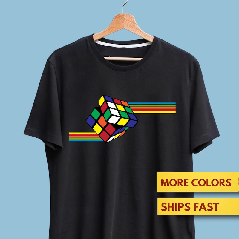 Rubiks Cube Shirt - Etsy