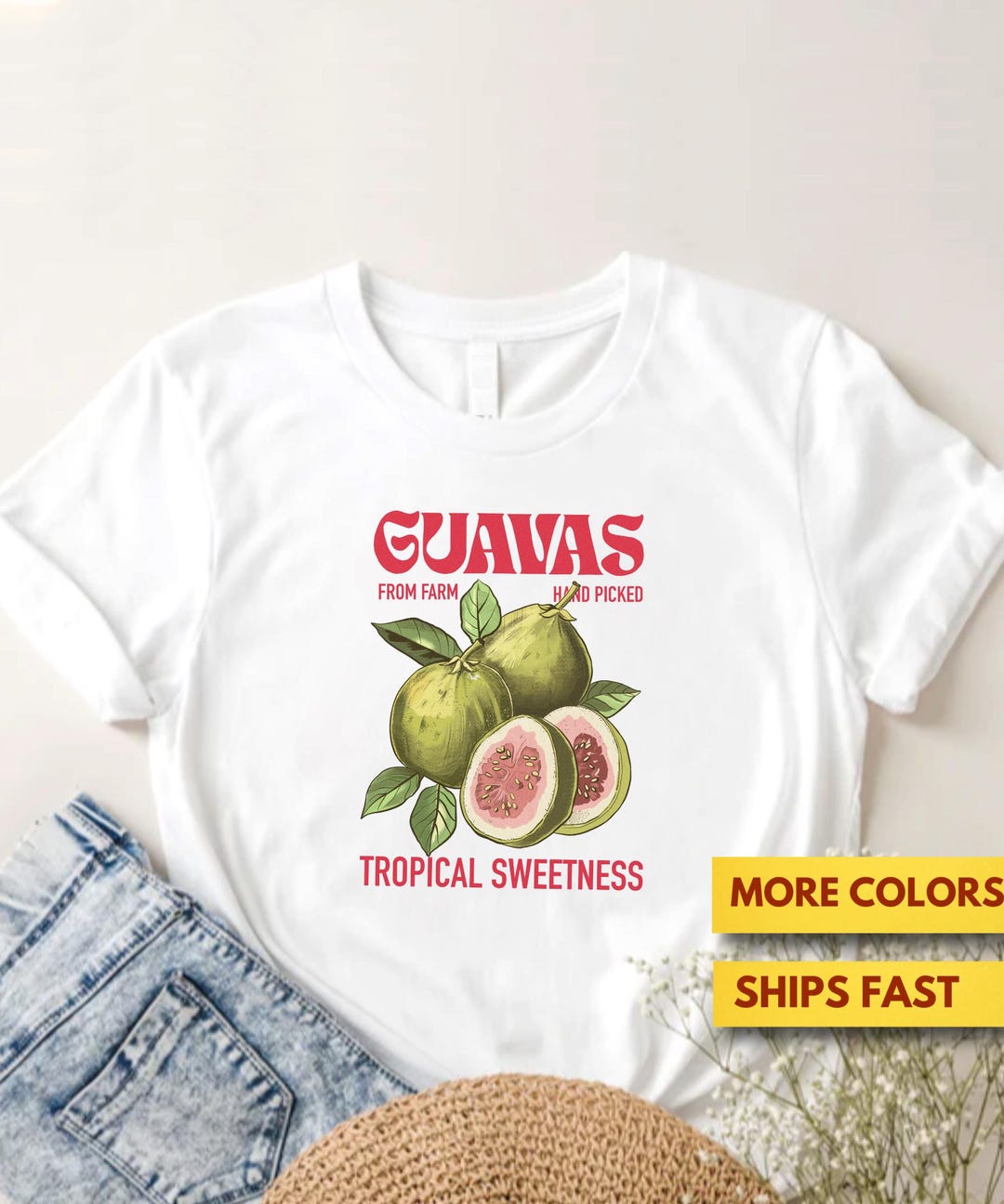 Guavas Retro Commercial Graphic Shirt, Vintage Guavas Label Shirt ...