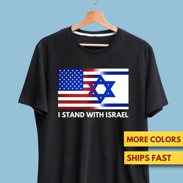 I Stand With Israel Shirt - Etsy