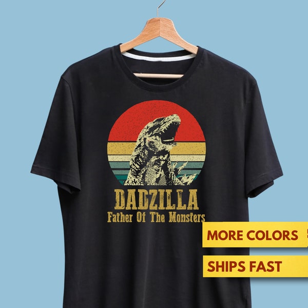 Fathers Day Godzilla Shirt - Etsy