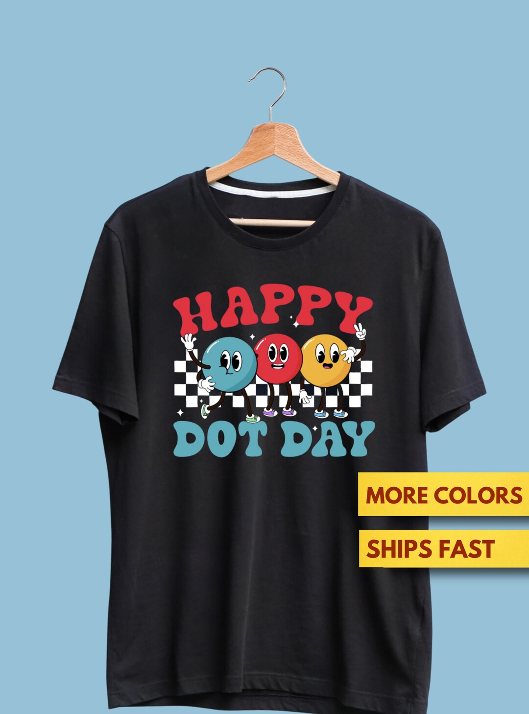 Happy Dot Day Shirt, International Dot Day Shirt Premium Ultra Soft Tee ...