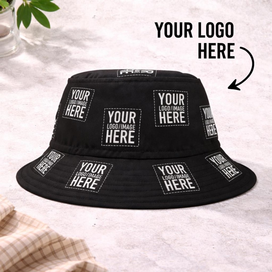Custom Bucket Hat – Logo Hat, Personalized Brand Cap, Business Gift - Etsy