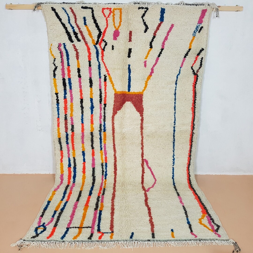 Handmade Moroccan Rug 276 X 164 Cm, Berber Rug, Azilal Rug, Hand Woven ...