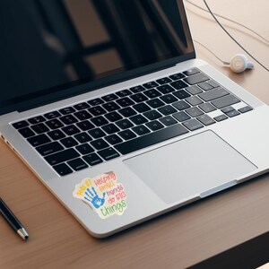 Peds OT Helping Small Hands Do Big Things Sticker | Waterproof | OT ...