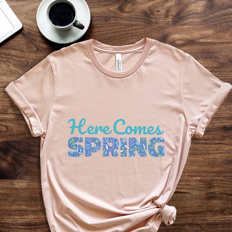 Hello Spring Shirt - Etsy