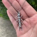Sterling Silver Earwig Necklace/bug Jewelry/bug Lover Gift - Etsy