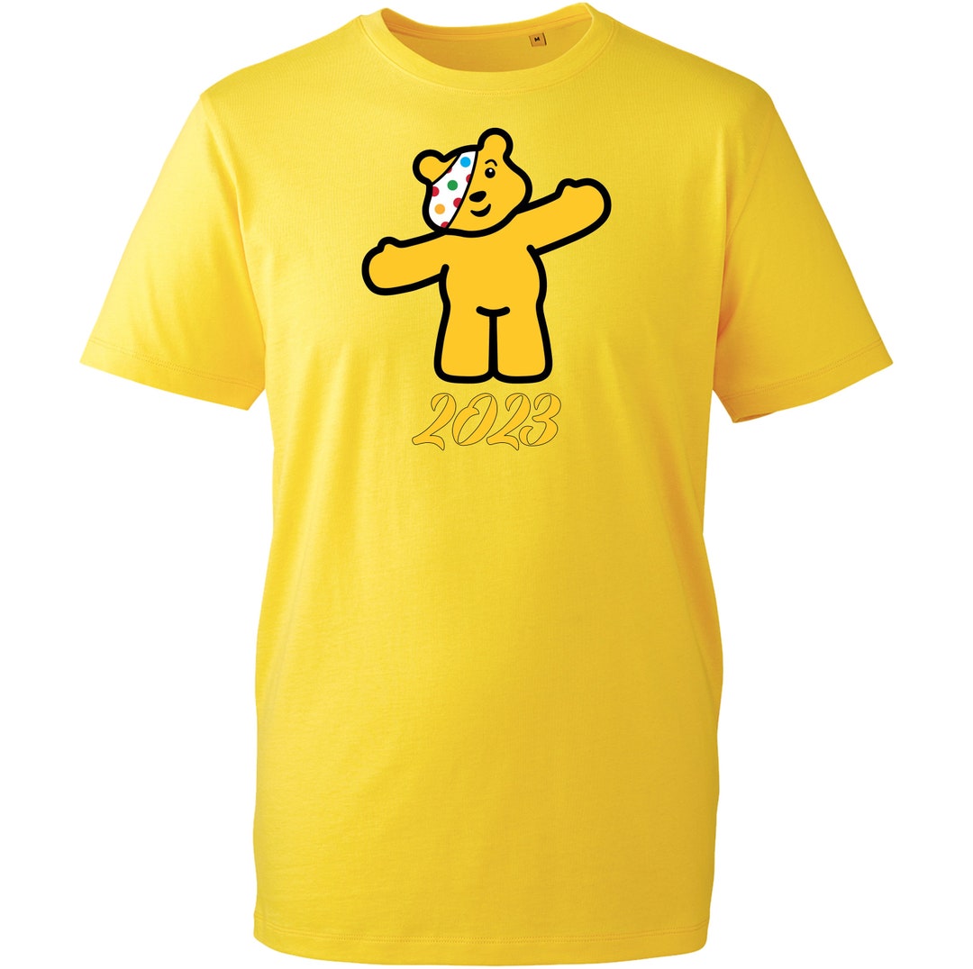 Dancing Pudsey Children in Need 2023 Pudsey Bear T-shirt - Etsy