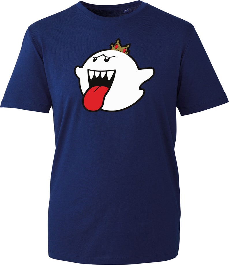 Super Mario King Boo Spoof Inspired Design Top T-shirt, Funny Birthday ...