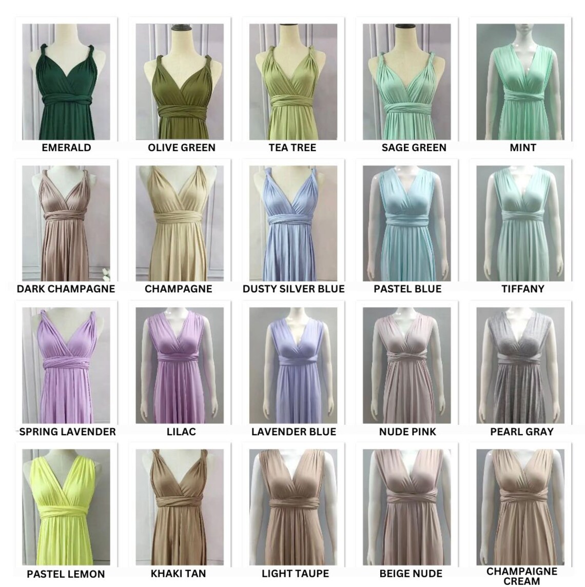 SAGE GREEN Bridesmaid Dress RUST Infinity Dress Terracotta - Etsy