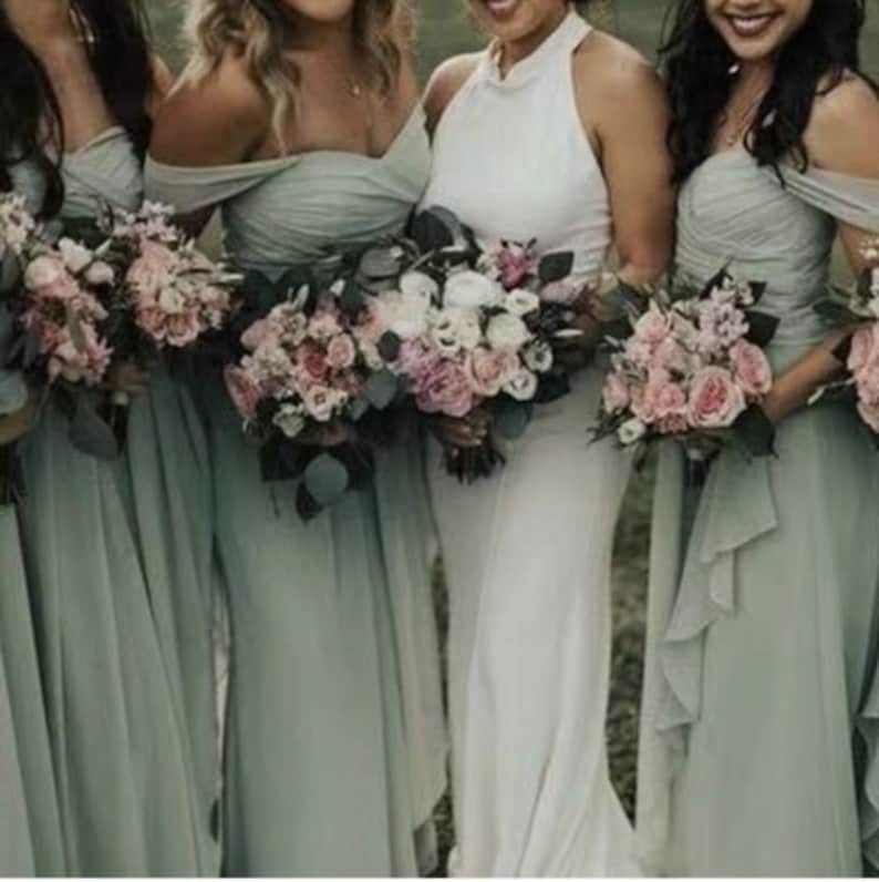 SAGE GREEN Bridesmaid Dress / Infinity Bridesmaid Dress / Multi-way ...