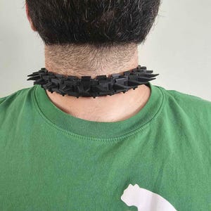 Metalhead/edm/cosplay/anime Chainsaw Tooth Choker - Etsy