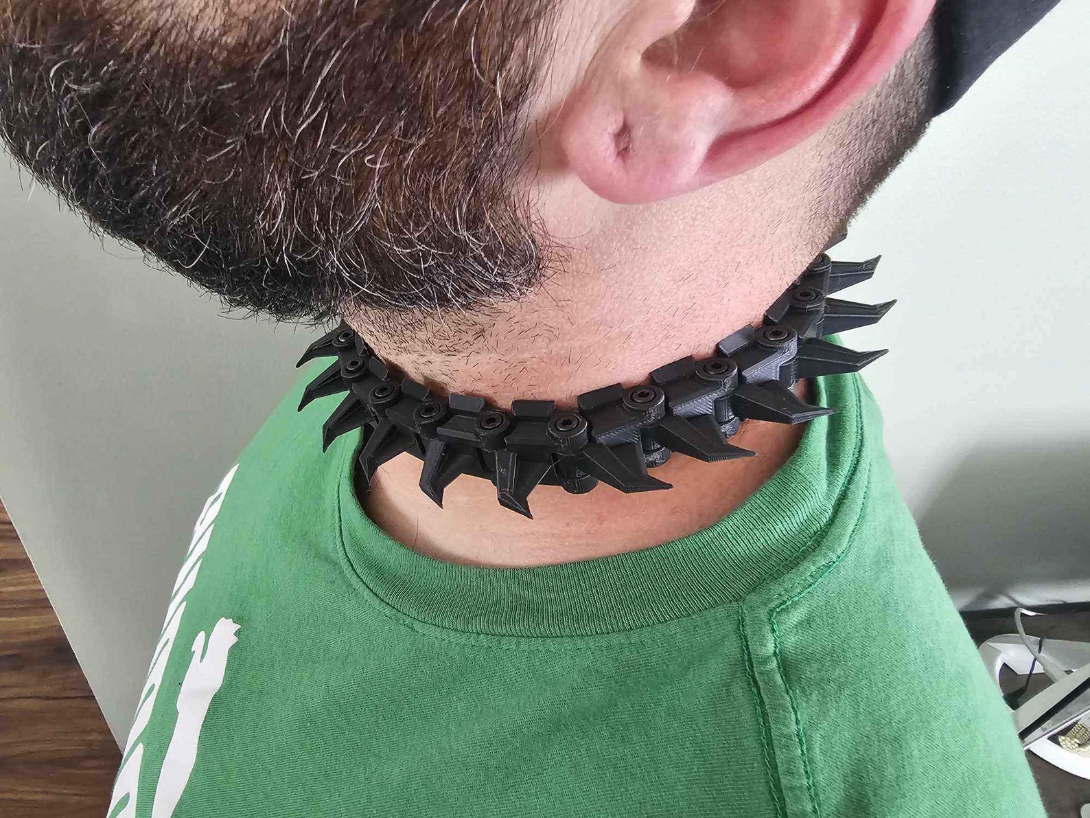 Metalhead/edm/cosplay/anime Chainsaw Tooth Choker - Etsy