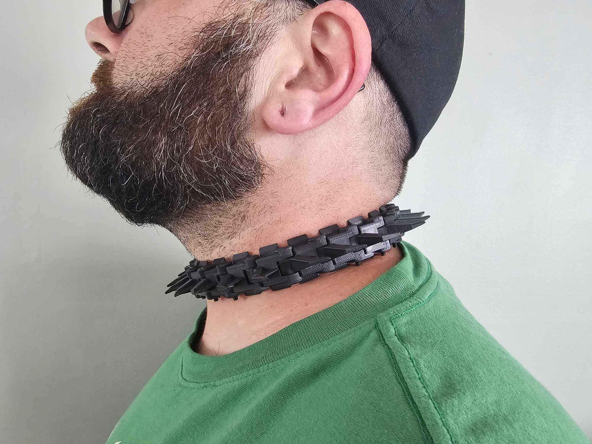 Metalhead/edm/cosplay/anime Chainsaw Tooth Choker - Etsy