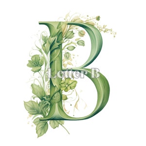 B Monogram PNG, Letter B PNG, B Template Transparent Background, B ...