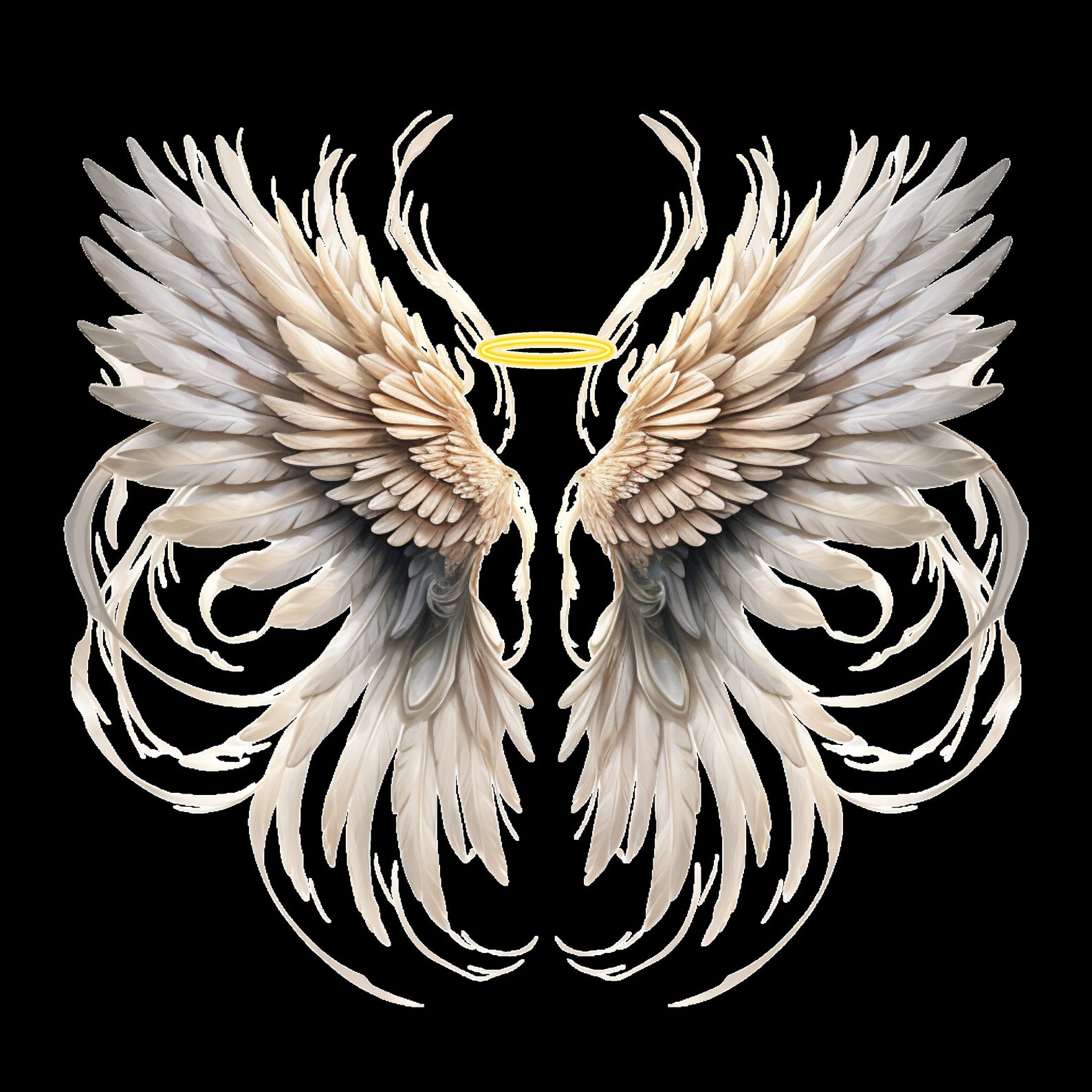 Transparent Background Angel Wings Clipart, Fairy Wings Image, Guardian ...