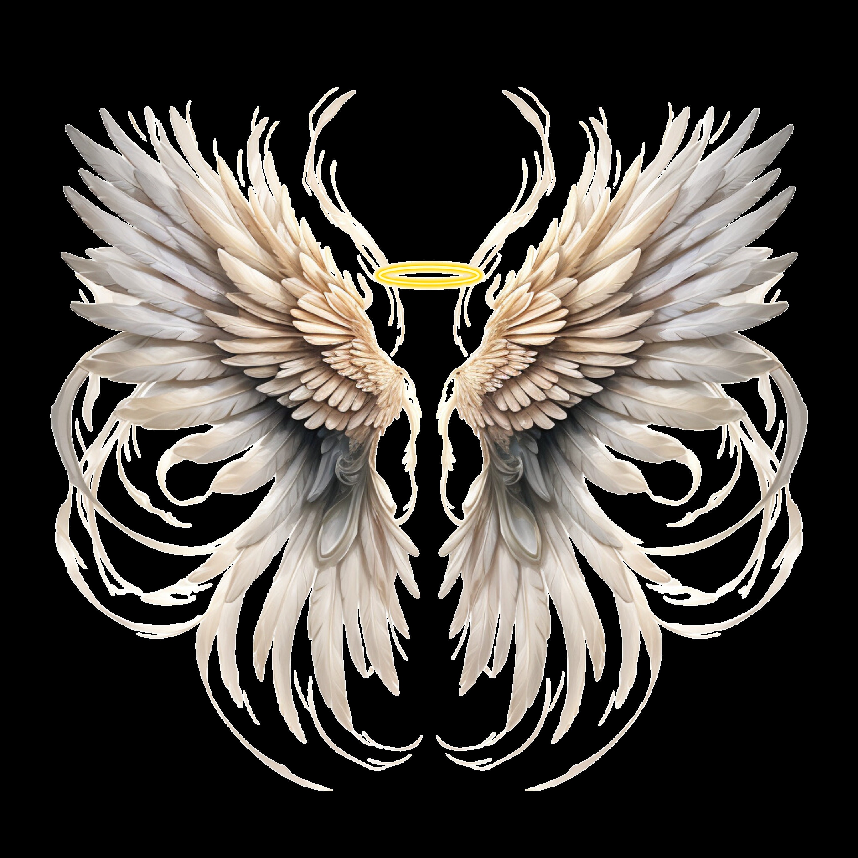 Transparent Background Angel Wings Clipart, Fairy Wings Image, Guardian ...