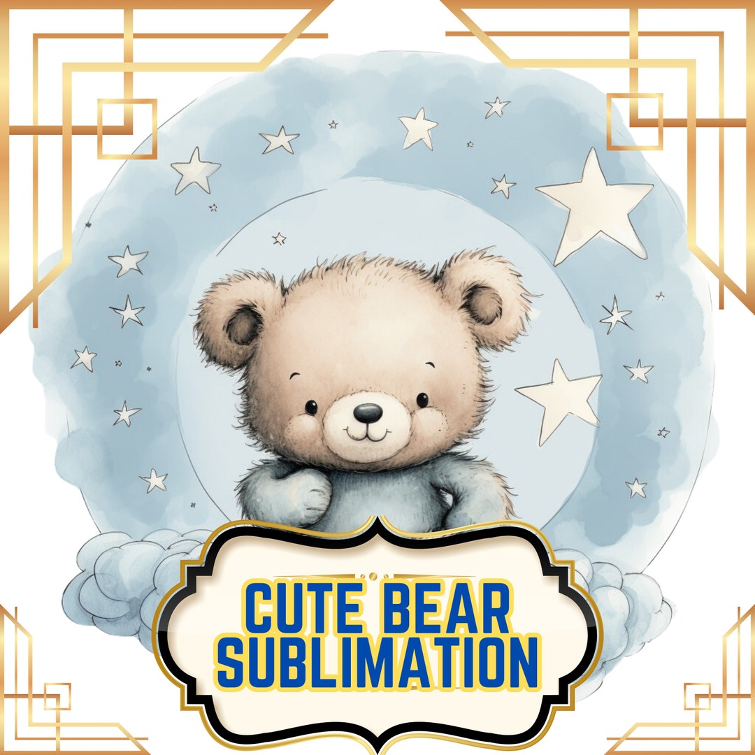 Vintage Teddy Bear Clipart, Retro Bear Illustrations, Digital Bears ...