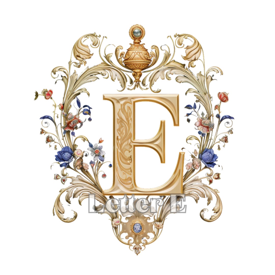 E Monogram PNG, Letter E PNG, E Template Transparent Background, E ...