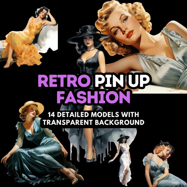 Vintage Pin Ups - Etsy