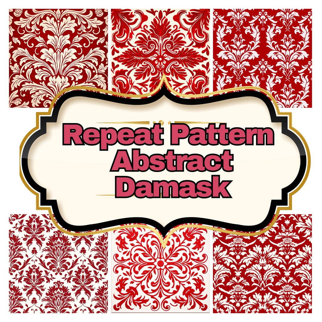 Ed Damask Tile Pattern Download, Digital Tiling Design, Instant ...