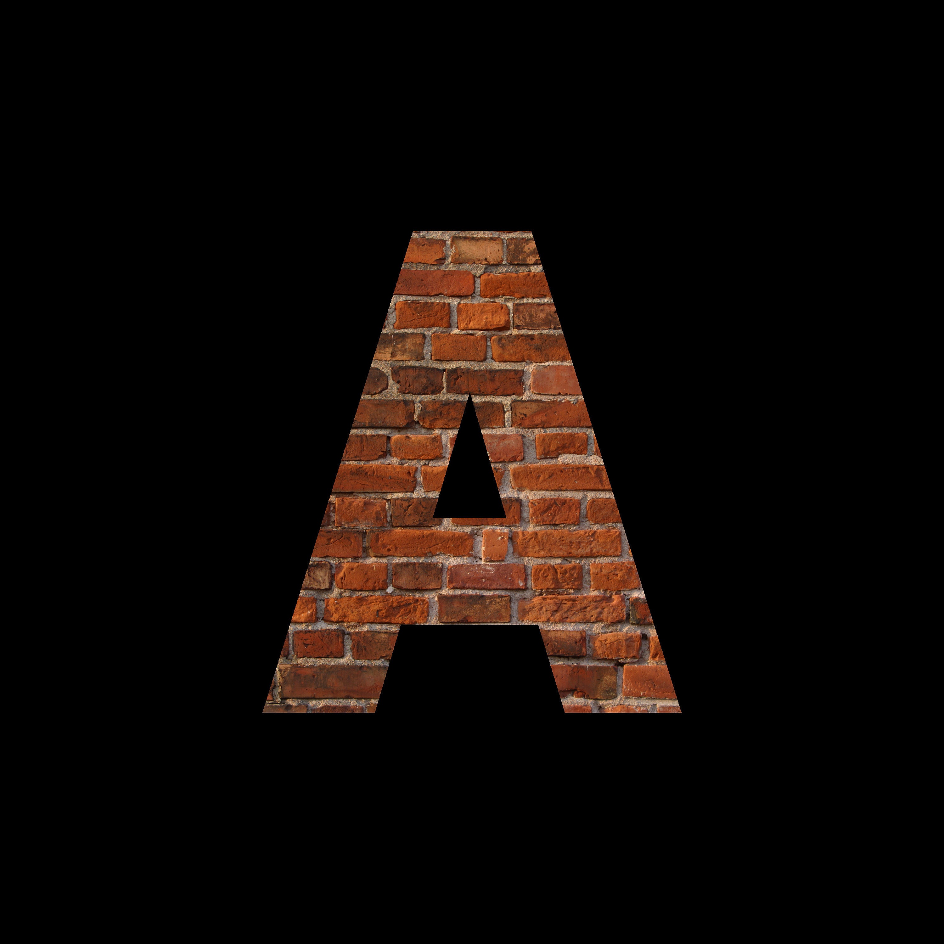 Bolted Alphabet Clipart Font, Digital Capital Letters, Instant Download ...