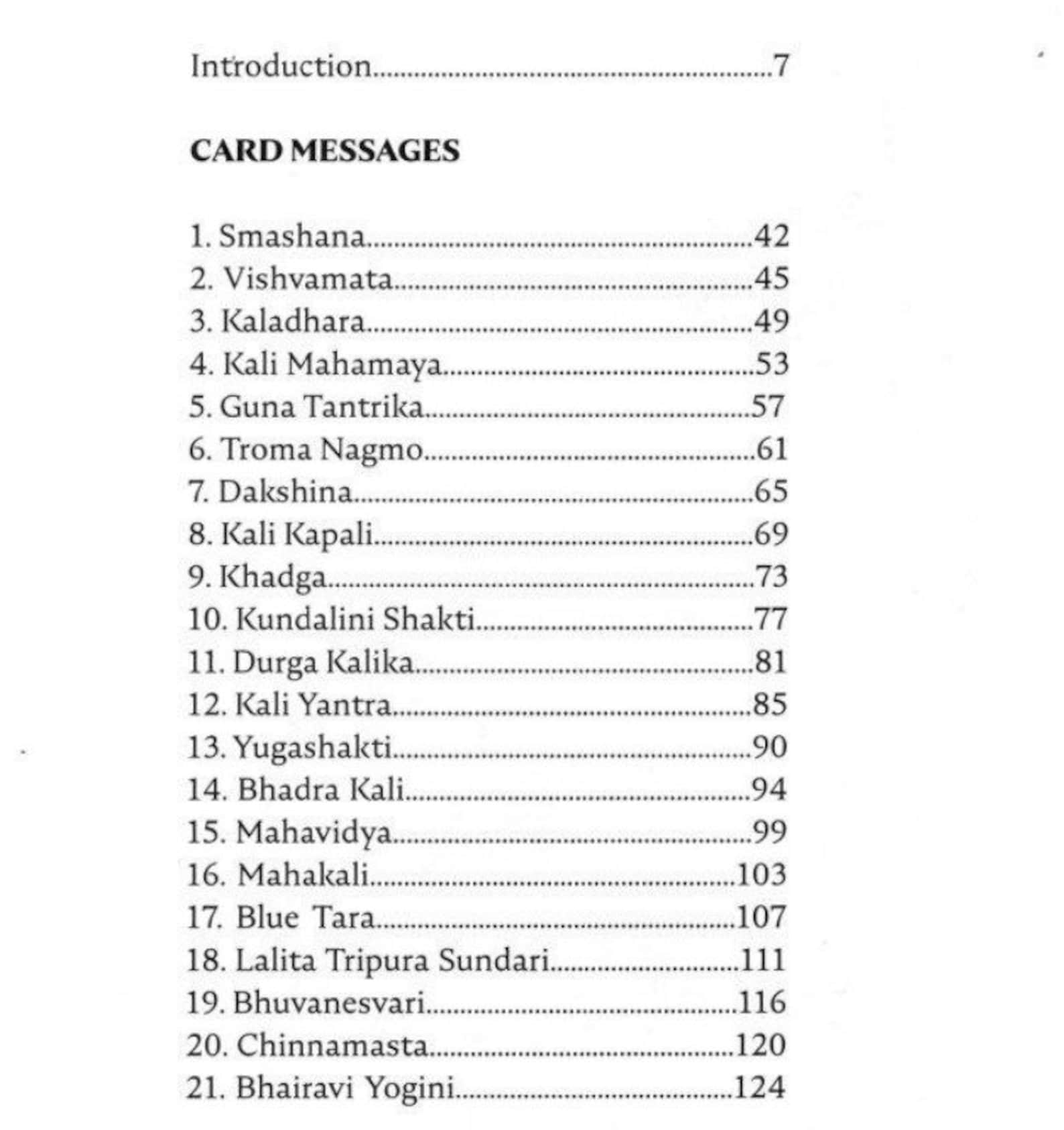 Kali Oracle Guidebook Pdf - Etsy