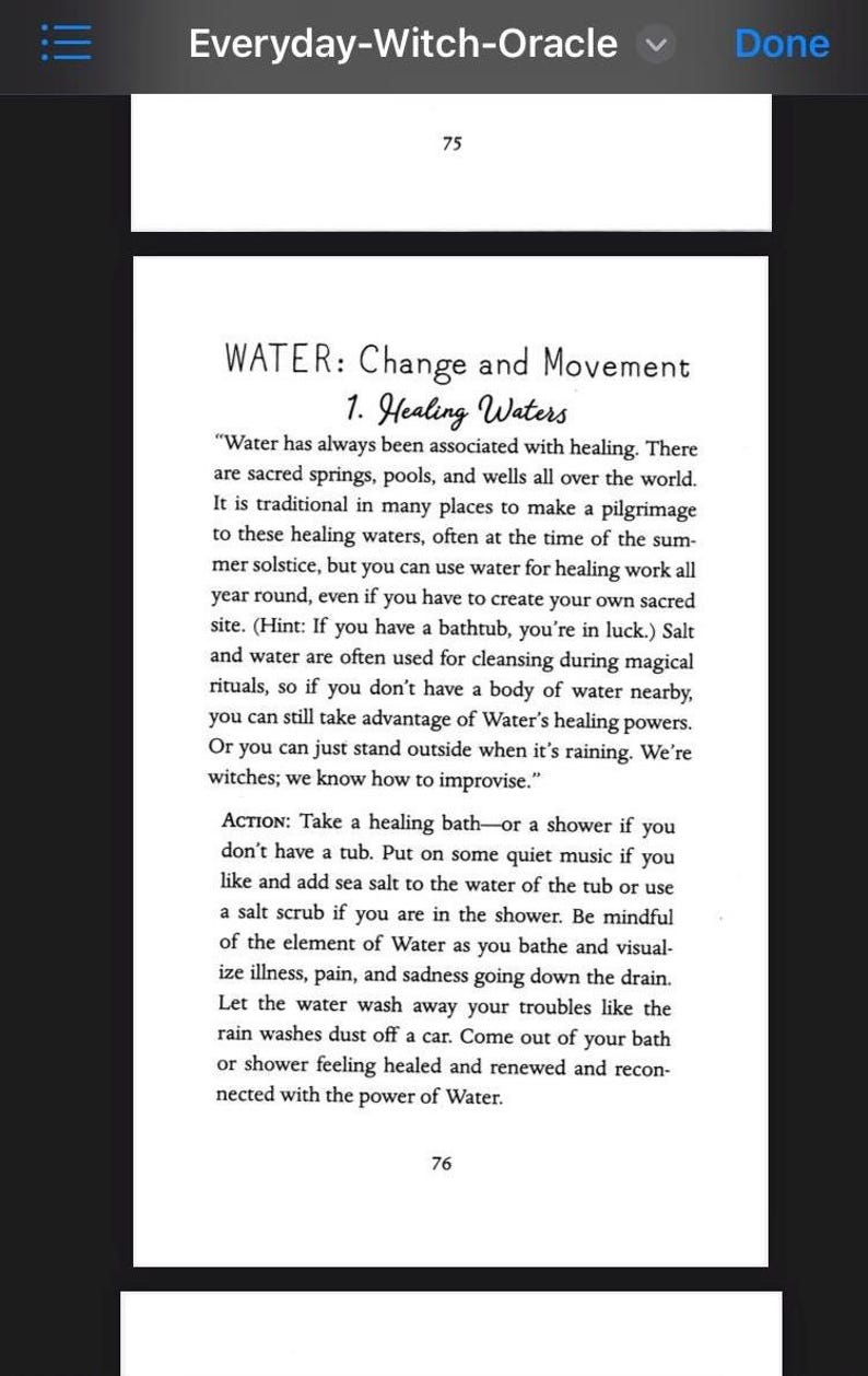 Everyday Witch Oracle Guidebook Pdf - Etsy