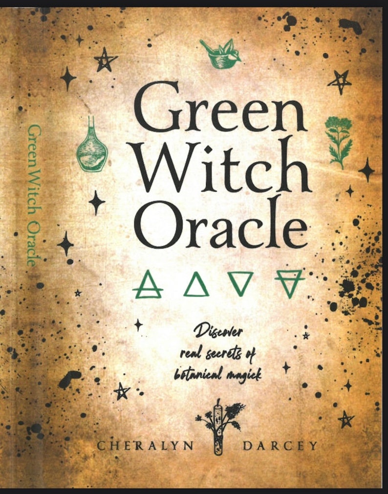 Green Witch Oracle Guidebook Pdf - Etsy