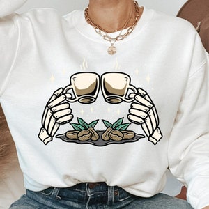Skeleton Best Friend Coffee - Etsy