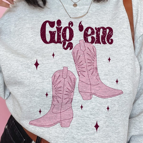 Gig Em - Etsy