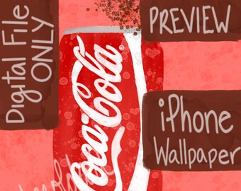 Coca-cola Phone Wallpaper Android - Etsy