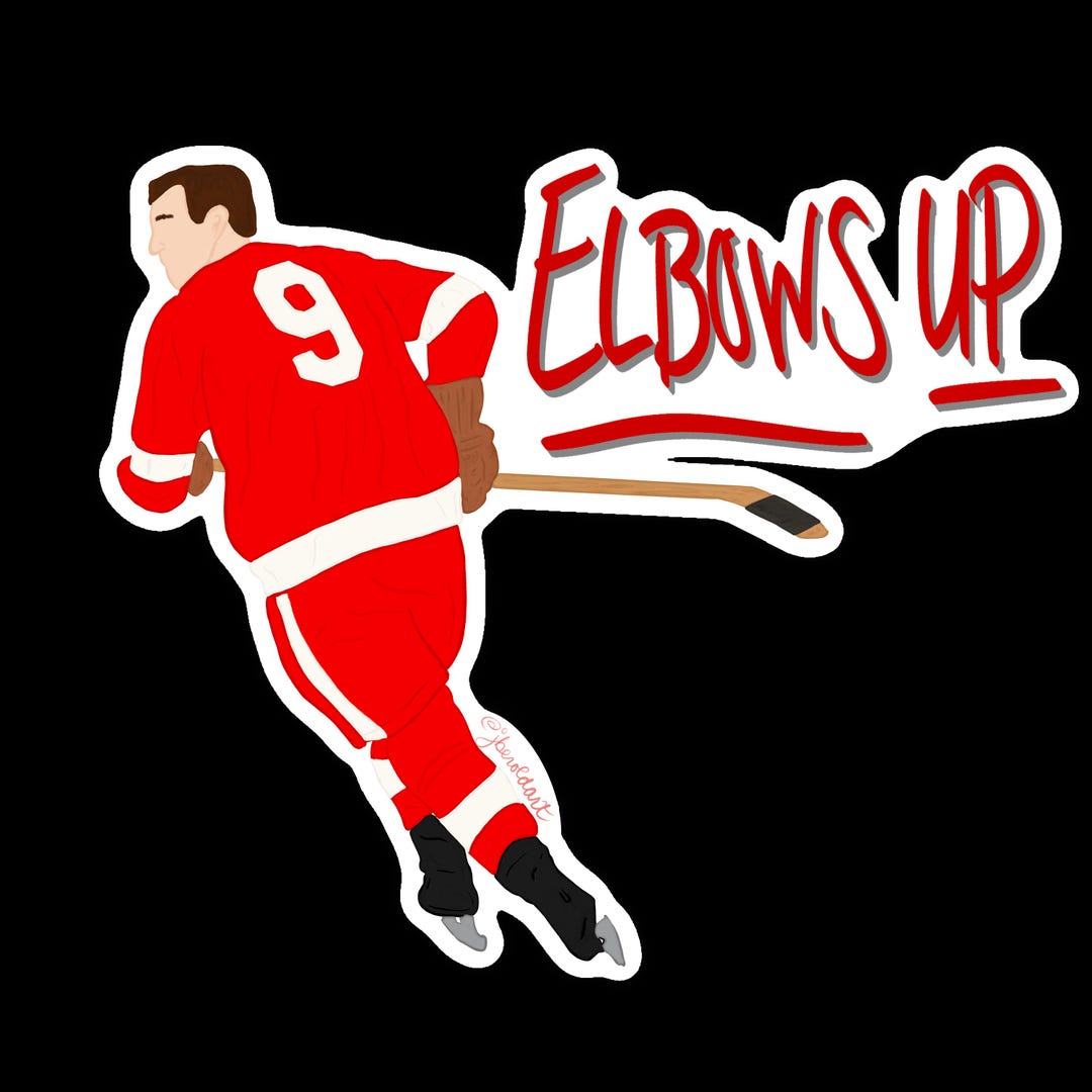 Elbows up Sticker - Etsy